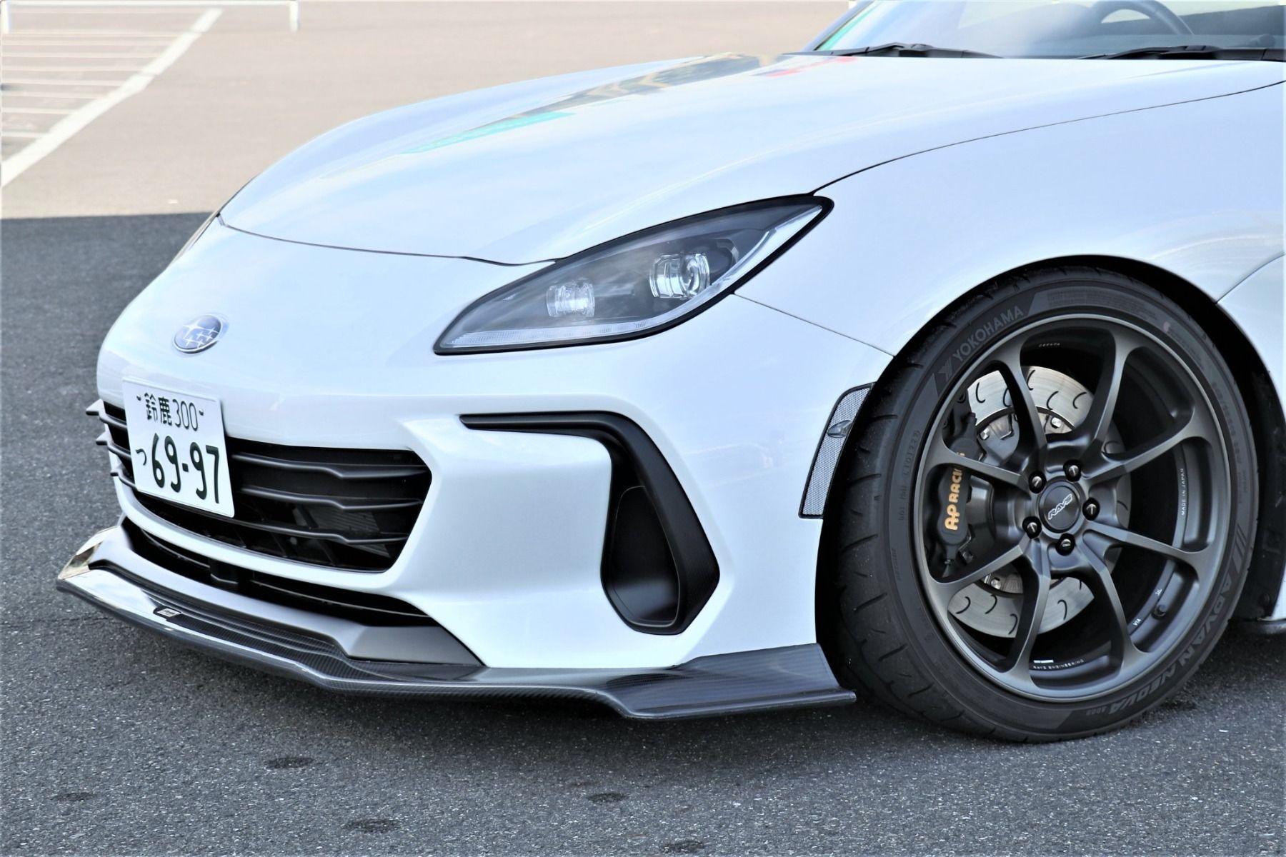 Voltex Subaru BRZ ZD8 Front Half Spoiler (FRP) | Voltex Racing North ...