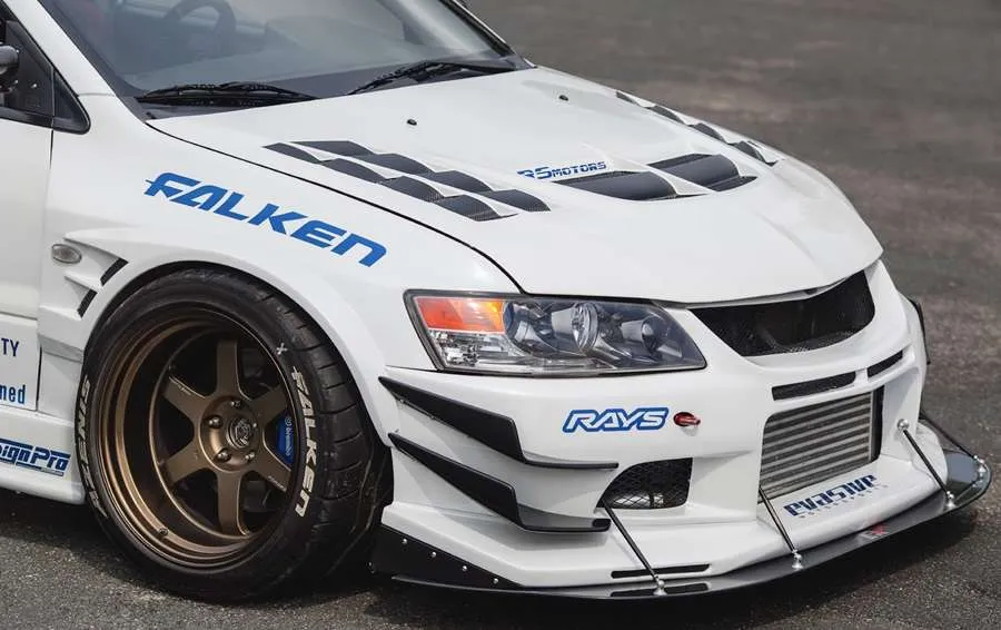 Voltex Racing EVO 7-9 Front Bumper Street Version (FRP/FRP) | Voltex ...